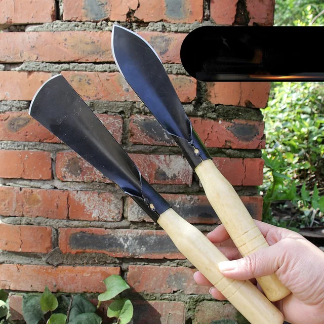 Household grass pulling tool Digging soil and wild vegetable shovel ...