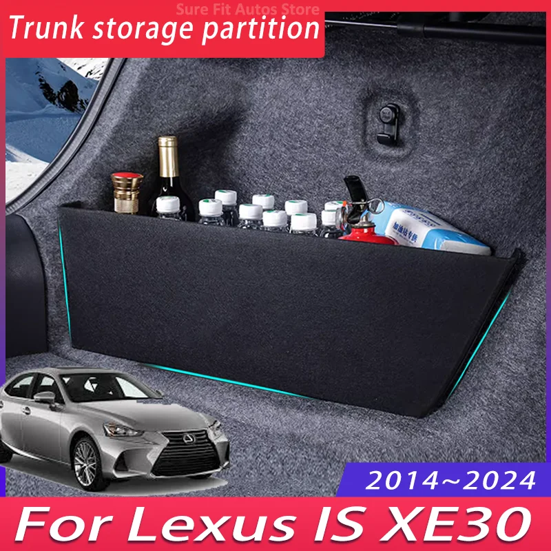 For Lexus IS XE30 2014~2024 2018 2020 MK3 Car Trunk Storage Partition ...