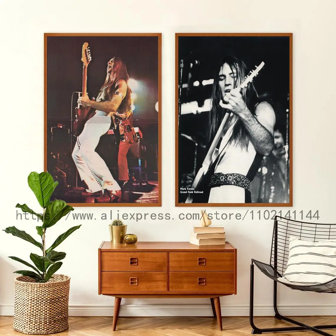 Grande funk estrada de ferro banda decoração arte cartaz da parede ...