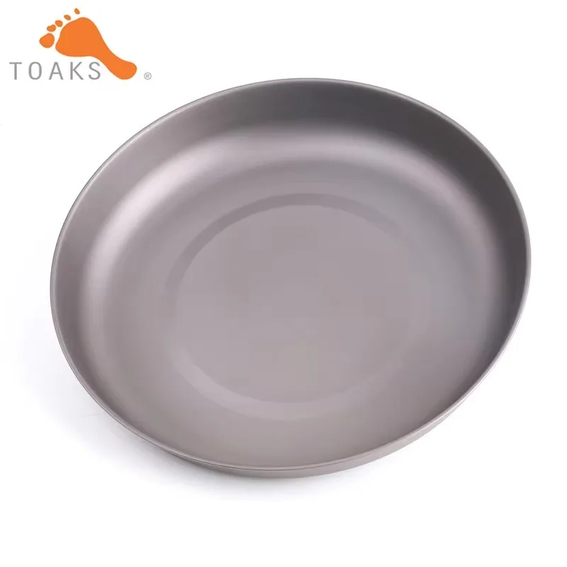 TOAKS-PLT-190-Ultralight-Titanium-Plate-Outdoor-Camping-Cookware-Dishes ...