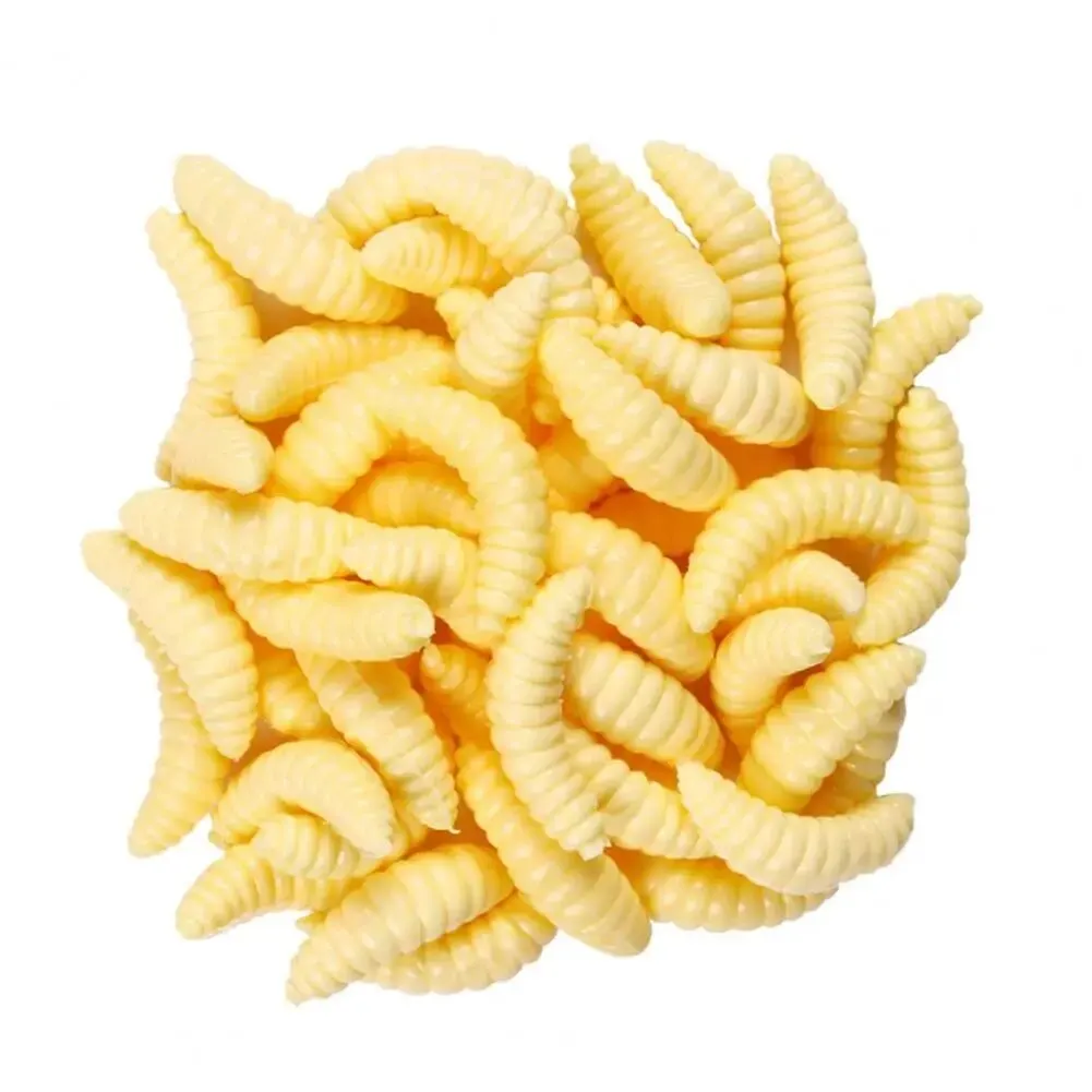 100Pcs-Bag-New-Fishing-Bait-Breadworm-Worm-False-Bait-Road-Subbait ...