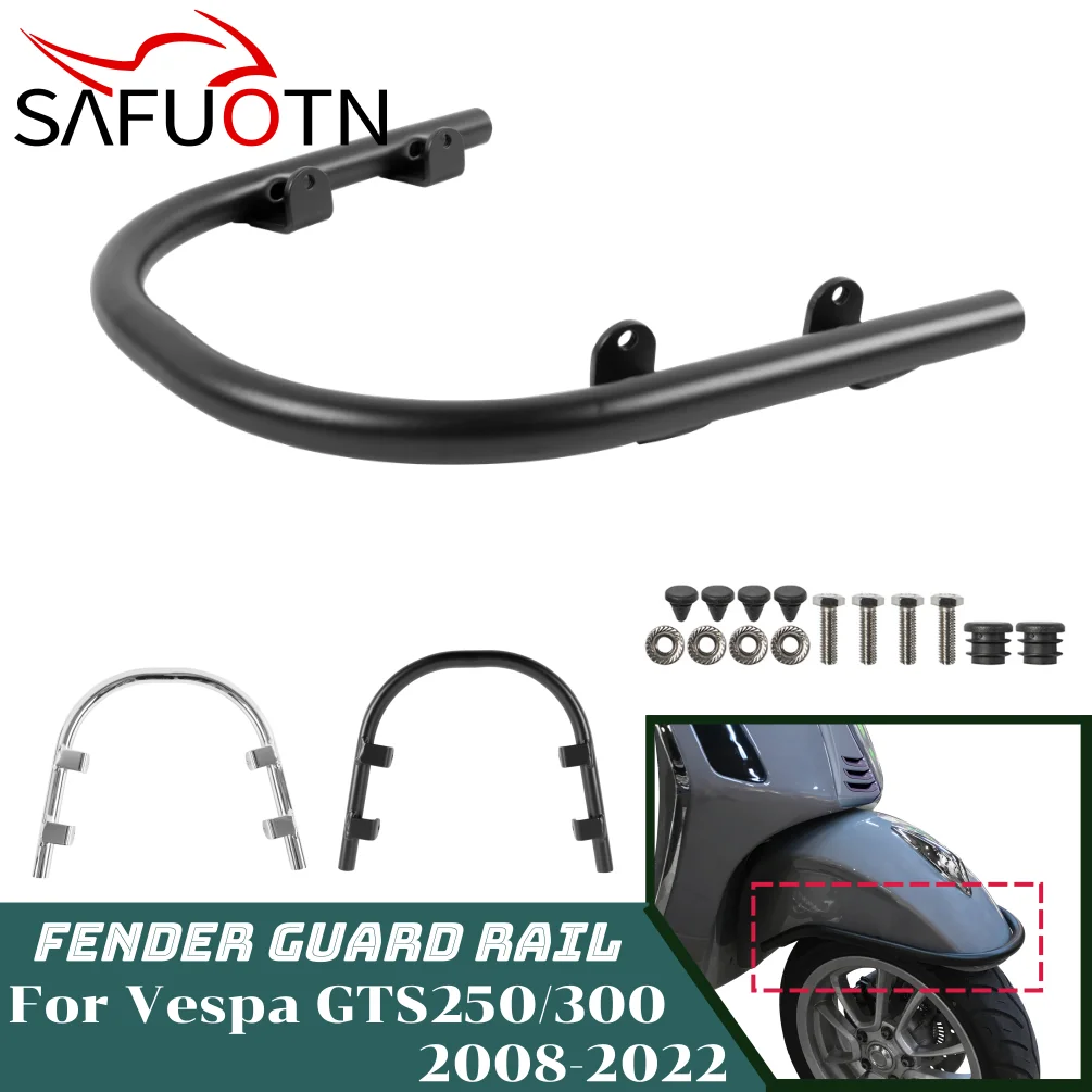 GTS300-GTS250-GTV300-Front-Fender-Guard-Rail-For-Vespa-GTS-300-250-2008 ...
