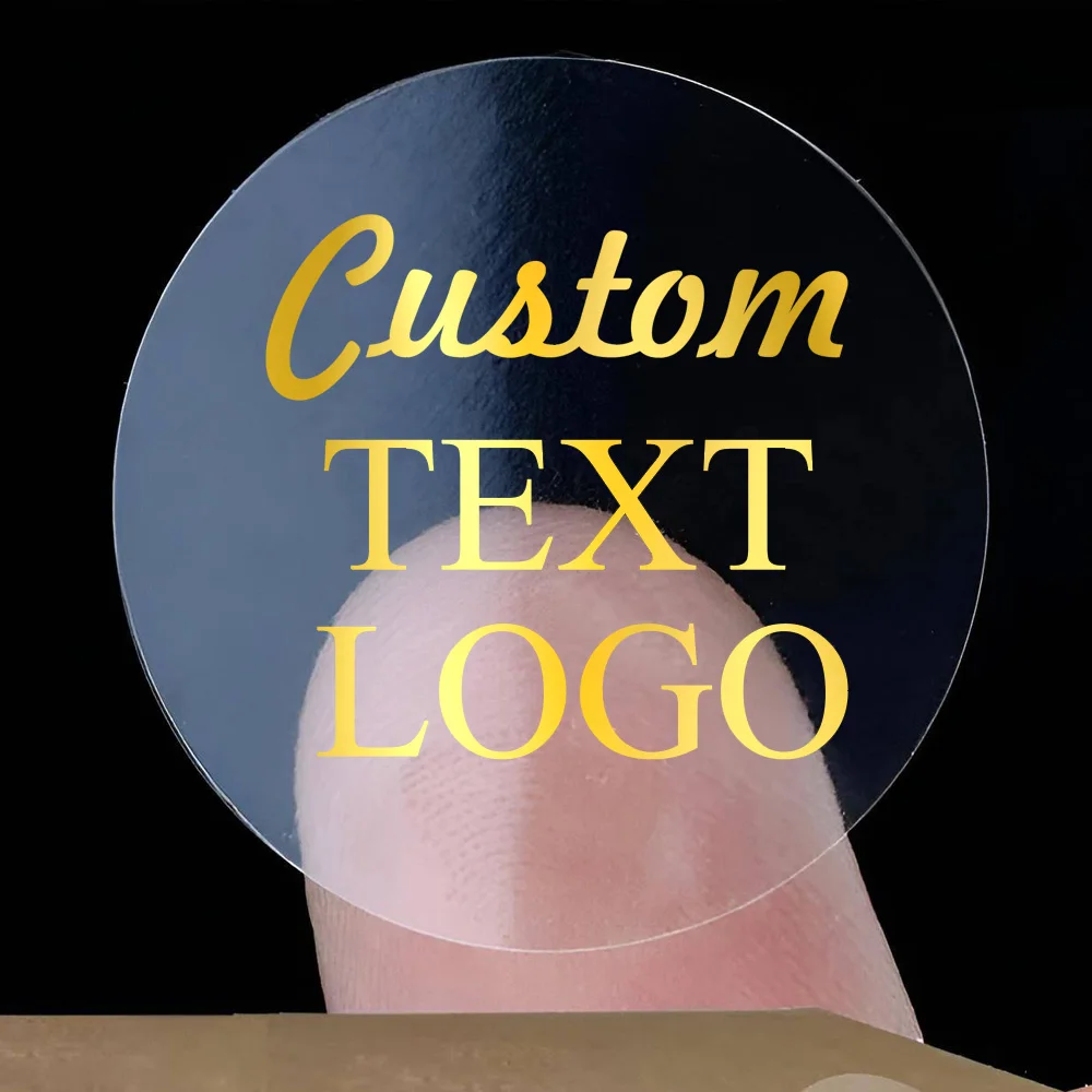 50pcs-Custom-Round-Transparent-Stickers-for-Logo-or-Text-Gold-Foil ...