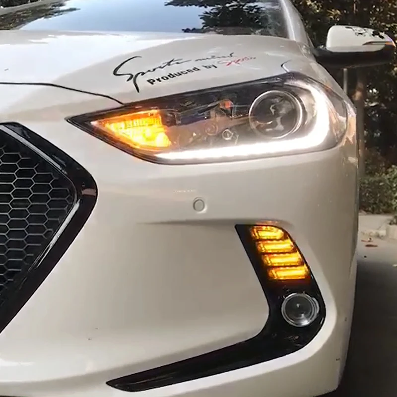 Luz-de-circulaci-n-diurna-modificada-para-Elantra-1617181920-l-mpara-de ...