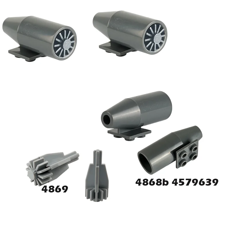 2x2 Large Aircraft Engine 4868b Technology Building Blocks Parts 4869 ...