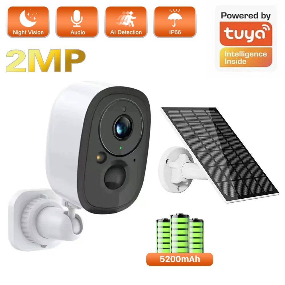 1080P-Tuya-IP-Camera-Solar-Outdoor-Battery-Powered-Security-Camera-PIR ...