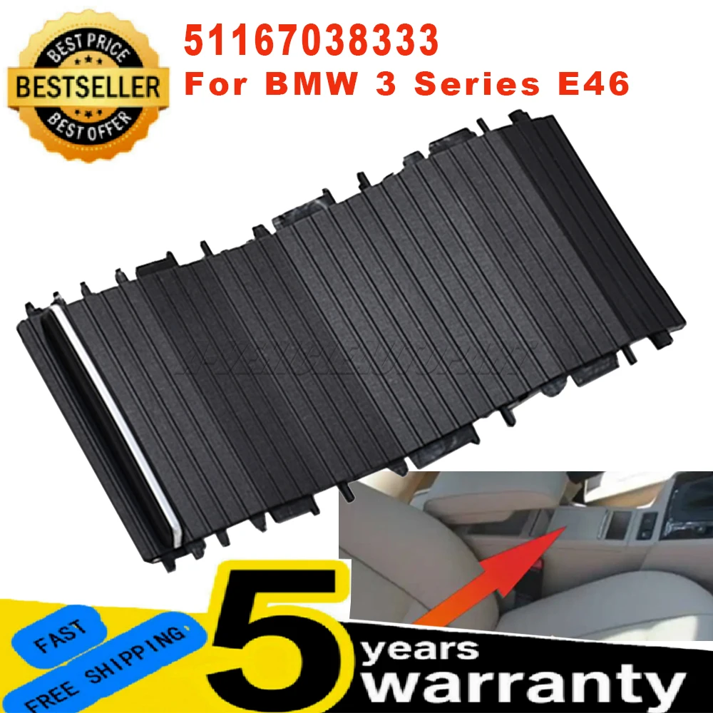 51167038333 Car Center Console Sliding Shutters For BMW 3 Series E46 ...