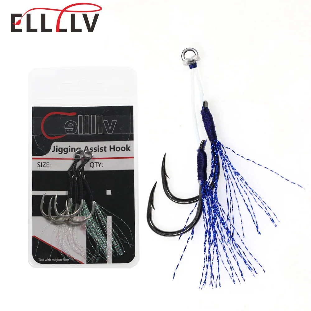 Fishing Hook Spoon Jig | Hooks Double Jig | Saltwater Jig Hooks ...