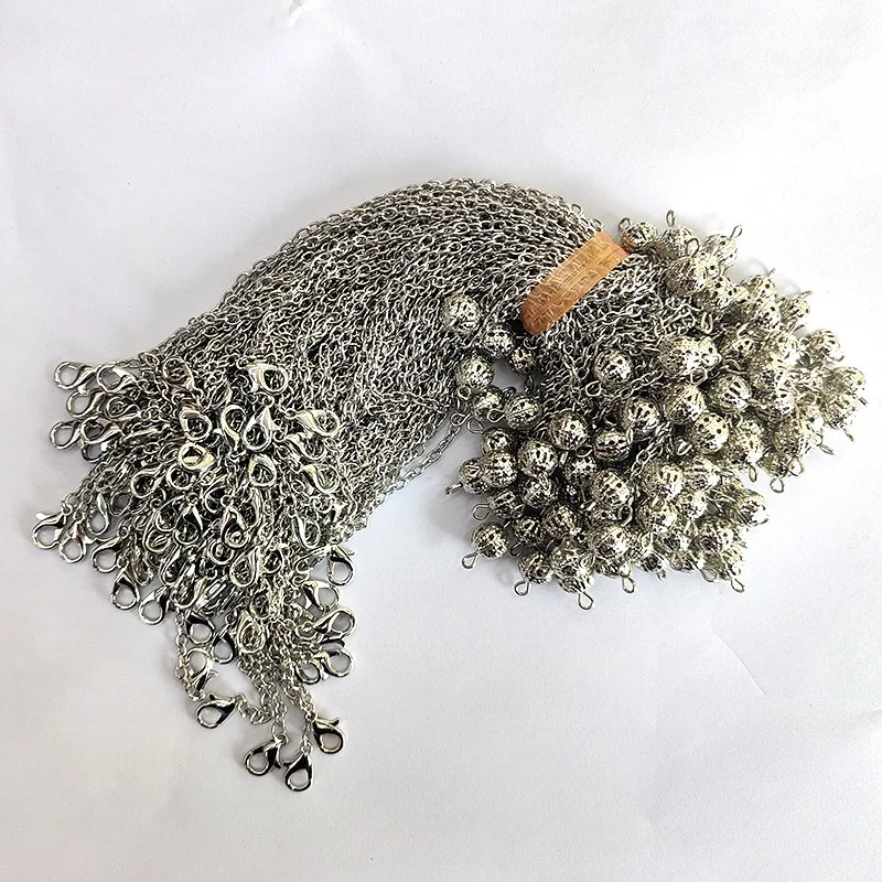 20pcs / Lot Bulk Pendulums Chains with Lobster Claw Wholesale 7 Chakra ...