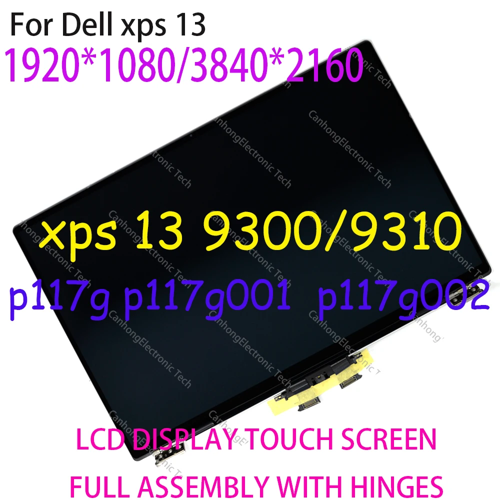 13-4-FHD-UHD-For-Dell-XPS-13-9300-9310-P171g-P117g001-P117g002-LCD ...
