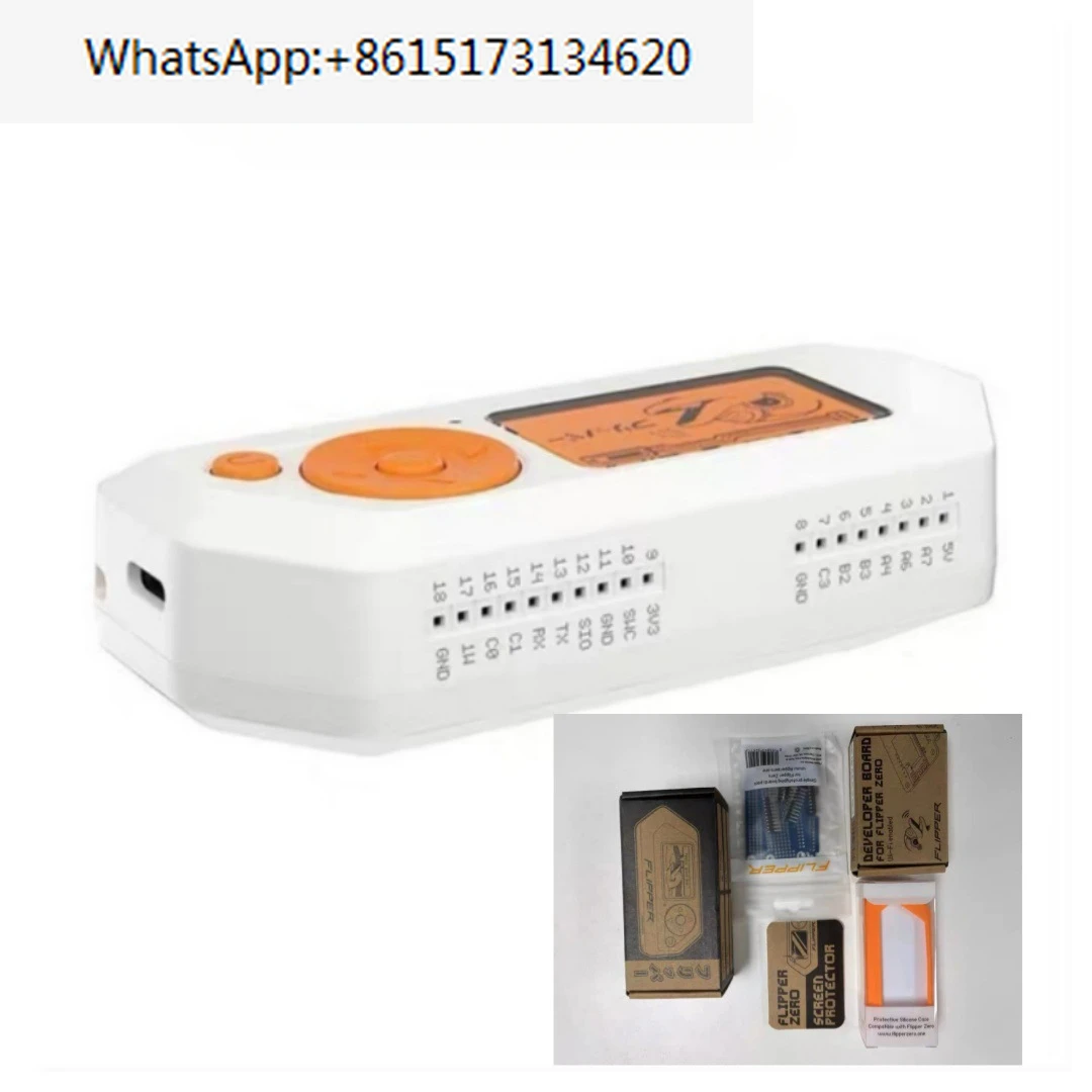 Flipper-Zero-FLP-Z-W-R04-Dolphin-Electronic-Pet-Multifunctional-Remote ...
