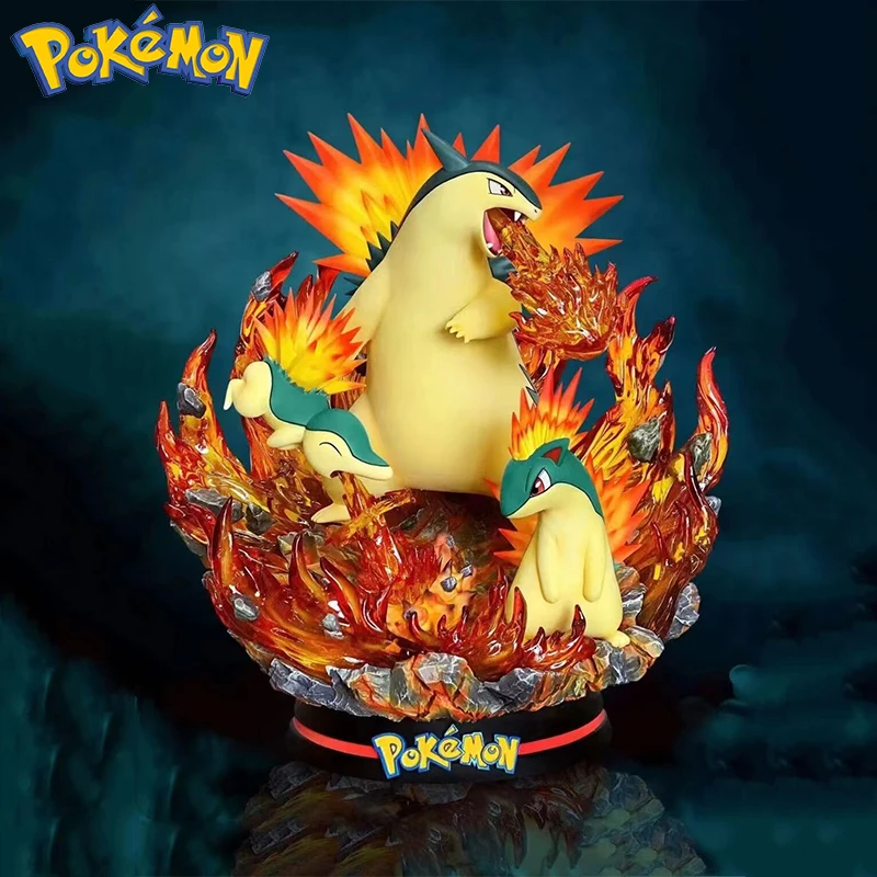 Figura de PokéMon Evolution Blastoise, estatua de PVC, modelo de ...