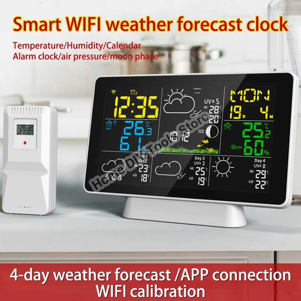 Tuya-4-Day-Weather-Forecast-Weather-Station-WiFi-Intelligent-Weather ...