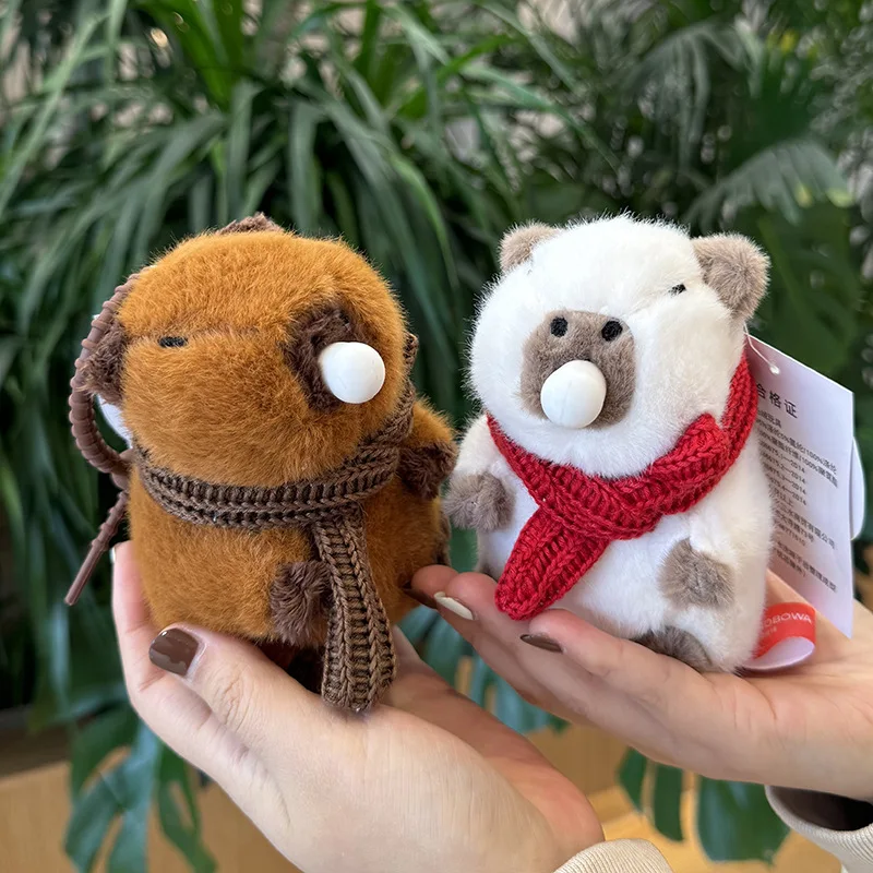 Can-shout-and-spit-bubbles-Capybara-Plush-Pendant-Toys-Car-keychain ...