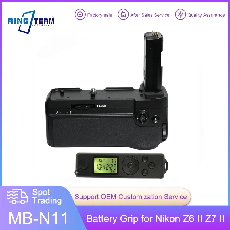 New Battery Grip Mb-n11 Mb N11 For Nikon Z6 Ii Z7 Ii Z62 Z72 Vertical ...