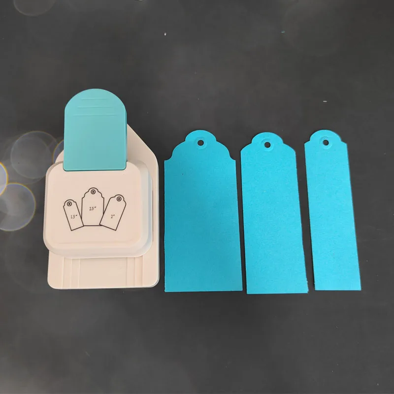 NEW 3 in 1 Tag Punch Corner Rounder Cutter Paper Label Punch for ...