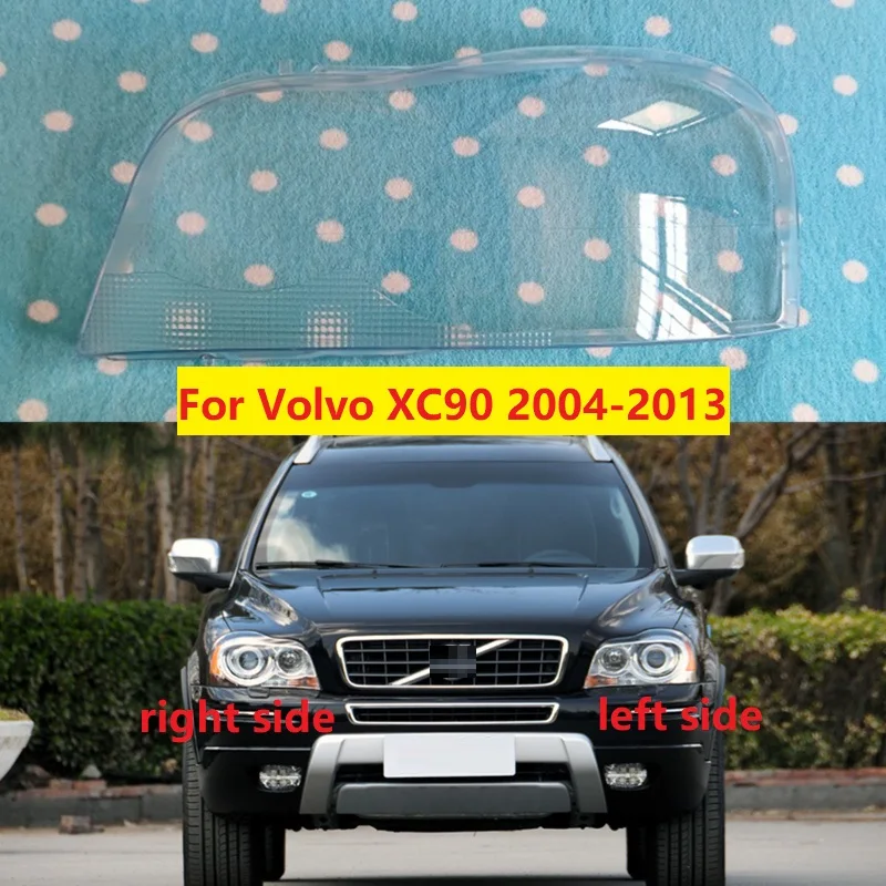 For-Volvo-XC90-2004-2013-Front-Headlight-Shell-Lampshade-Transparent ...