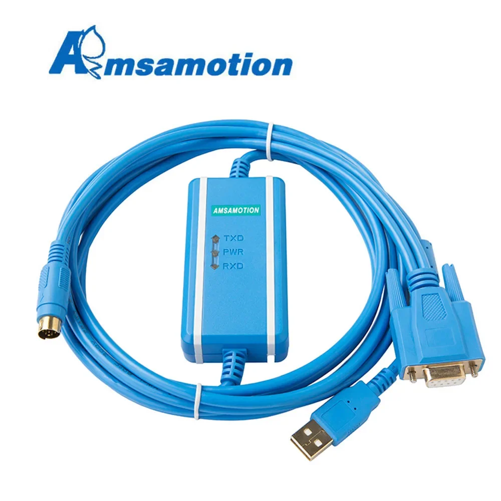 Allen-Bradley-PLC-Programming-Cable-USB-1761-1747-CP3-For-AB-SLC-5-03-5 ...