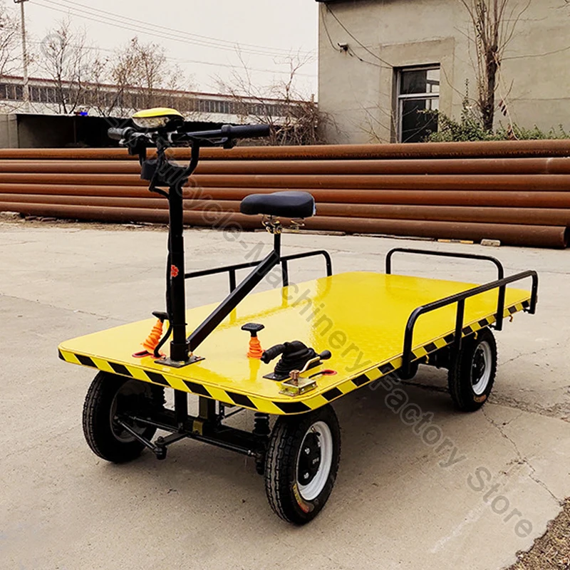 Two-way-Flatbed-Bike-Four-Wheel-Wagon-Cargo-Carts-Breeding-Farm-Market ...