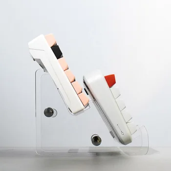 3 Tiers Display Keyboard Holder Transparent Acrylic Keyboard Stand ...