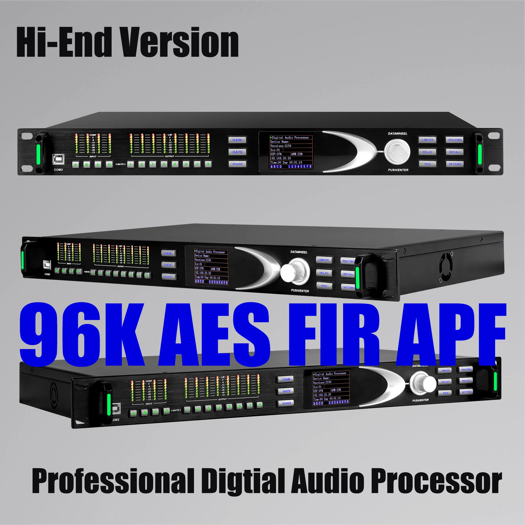 Betagear-96K-AES-FIR-APF-Digital-Audio-Processor-4In-8Out-Professional ...