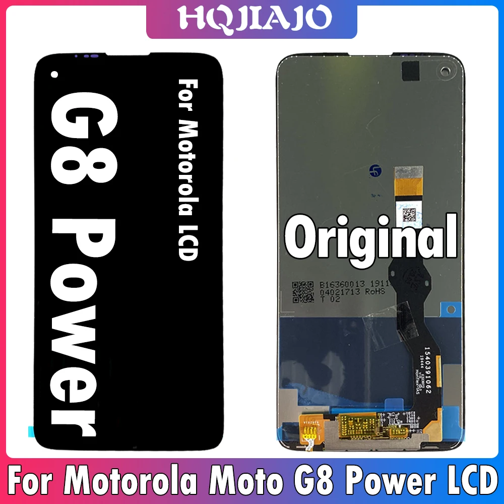 6.4" Original For Motorola Moto G8 Power LCD Display Touch Screen ...