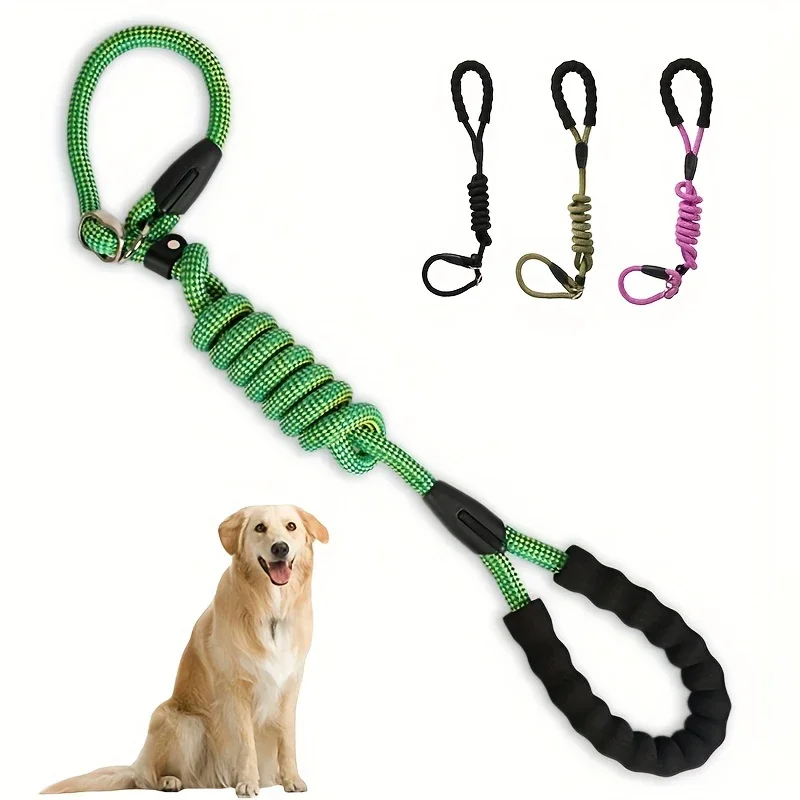 Nylon-WovenTraining-Dog-P-Rope-P-Chain-Pet-Outdoor-Traction-Rope ...