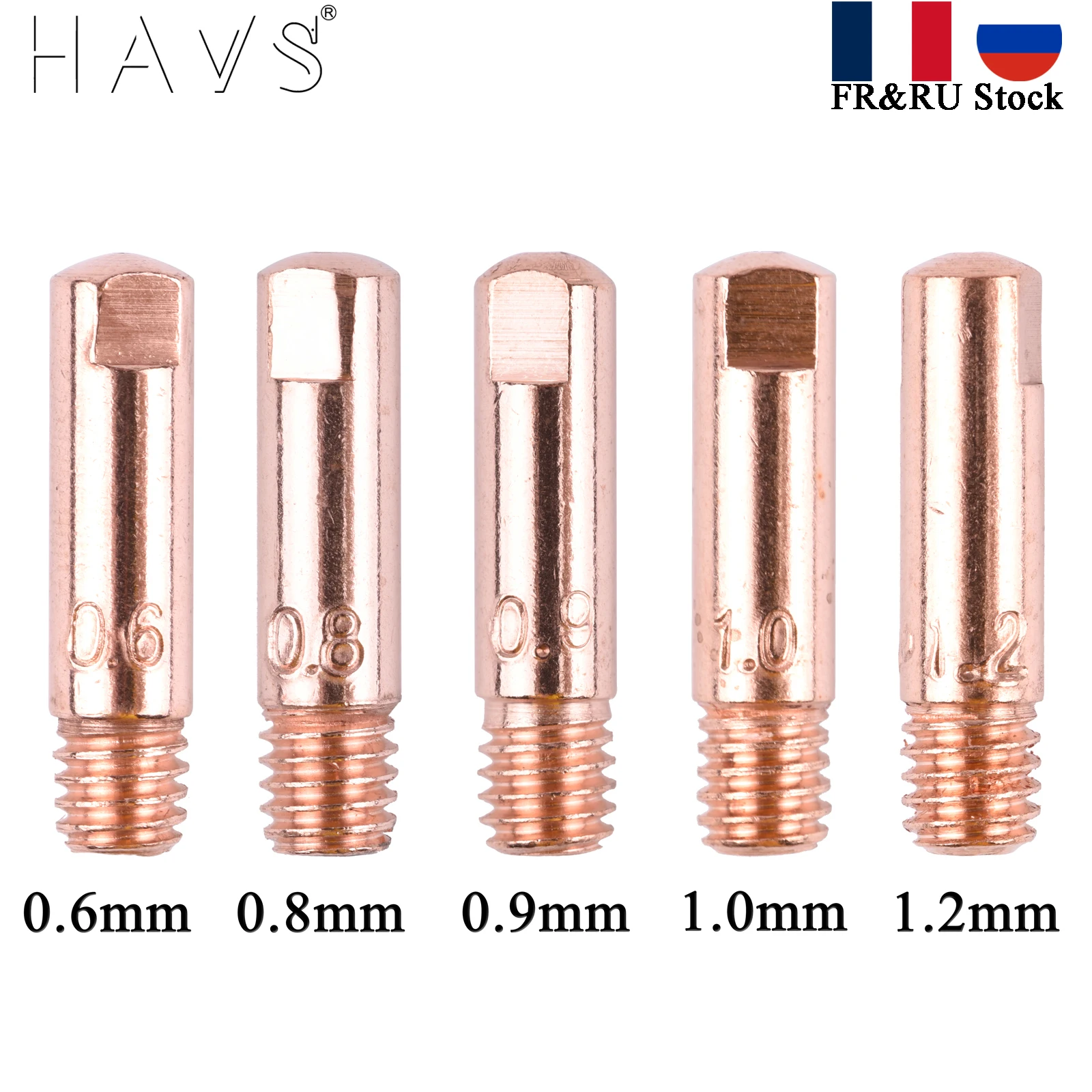 20/40Pcs MB 15AK 접촉 팁 가스 노즐 소모품 M6 * 25mm 0.6 1.2mm 용접 토치 건 Co2 MIG/MAG ...