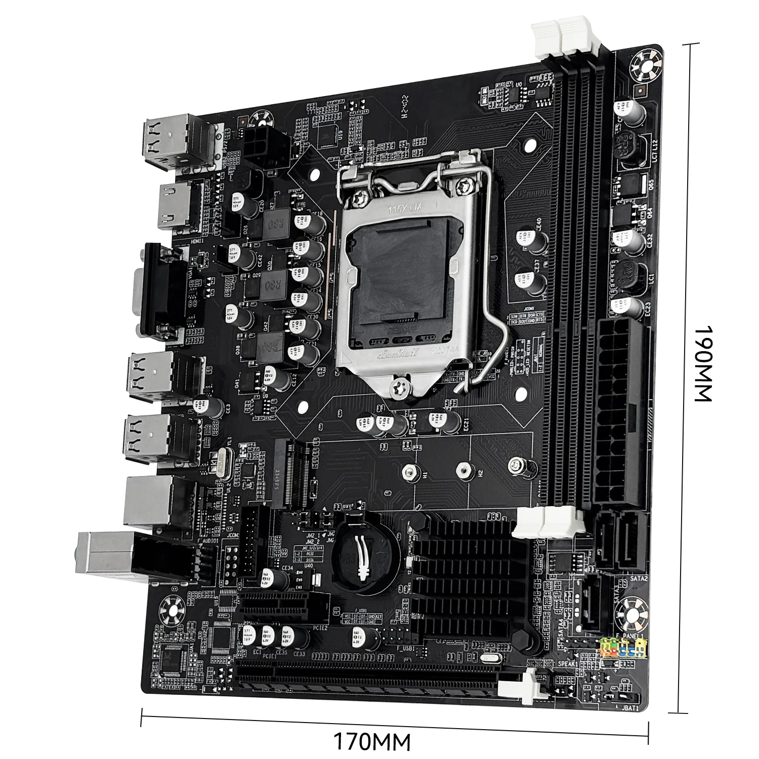 MACHINIST H61 new Motherboard DDR3 8GB(2*4GB) 1600MHz RAM Memory With ...