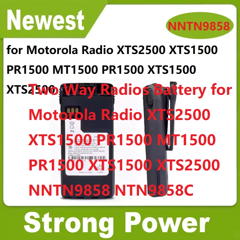 Two Way Radios Battery for Motorola Radio XTS2500 XTS1500 PR1500 MT1500 ...