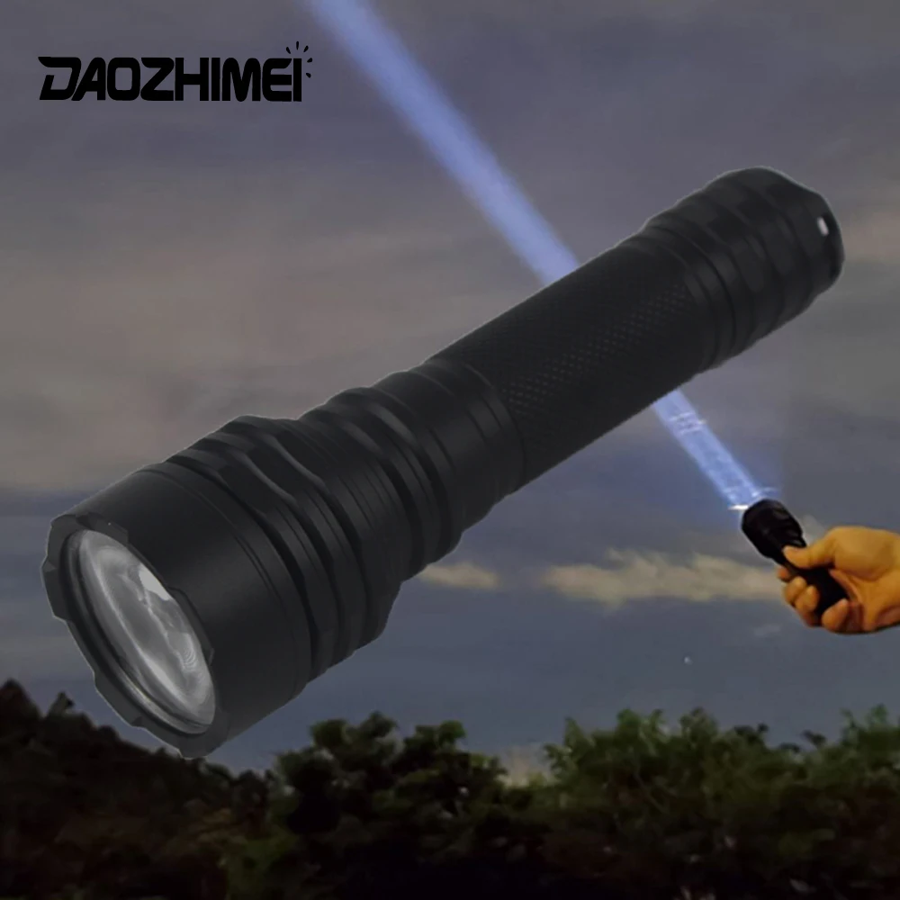 C13-Powerful-LED-Flashlight-21700-Rechargeable-Torch-30W-Shot-Long ...