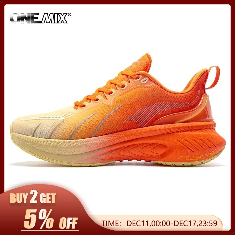 ONEMIX-New-Cushioning-Running-Shoes-For-Men-Suitable-Heavy-Runners-Lace ...