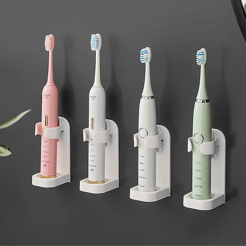 Toothbrush-Stand-Electric-Wall-Mounted-Holder-Base-Rack-Organizer ...