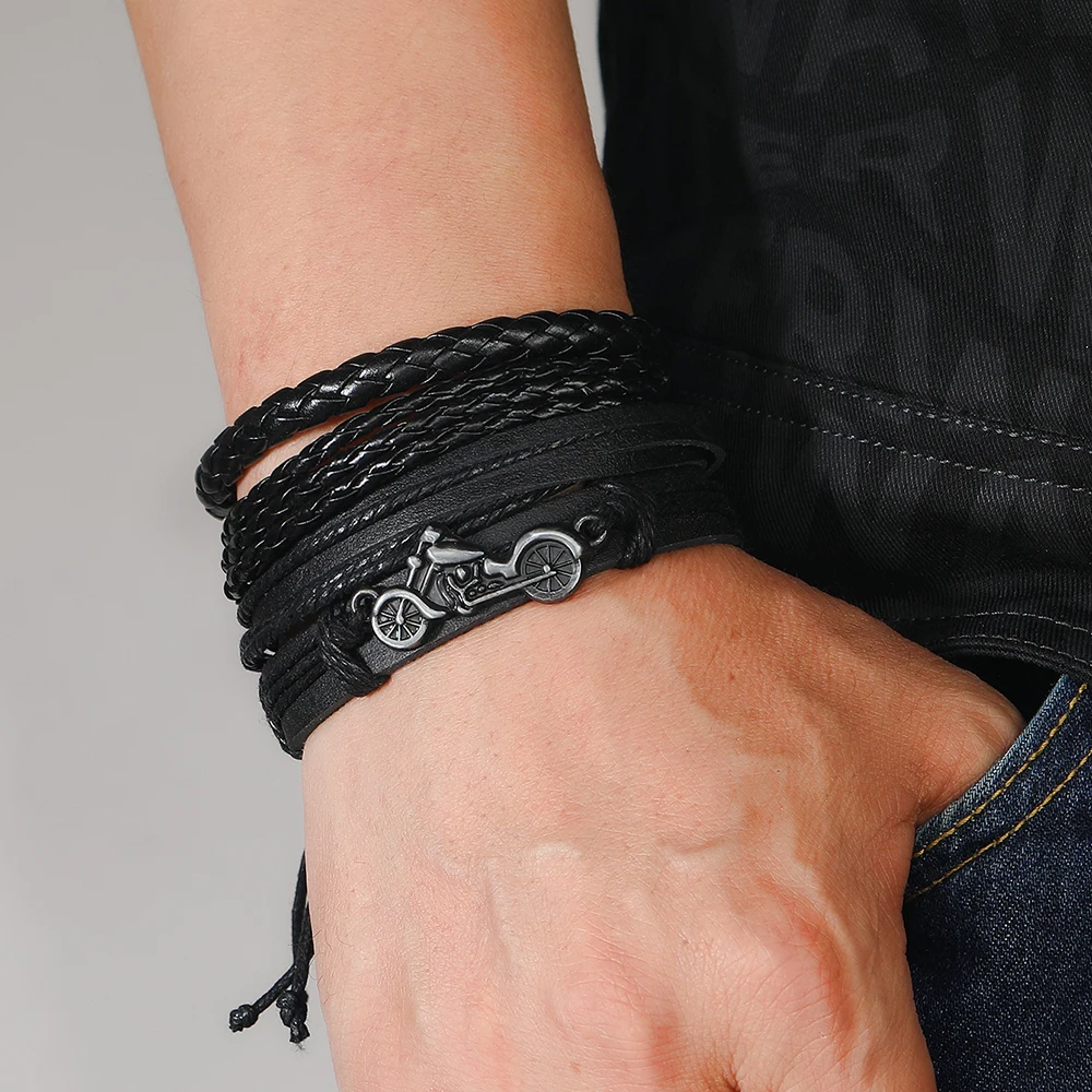 Punk-rock-black-leather-motorcycle-bracelet-for-men.jpg