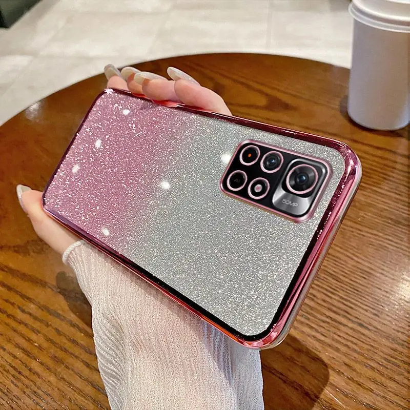 For Xiaomi Poco M4 Pro 5G Case POCO M4 Pro 5G Luxury Electroplated ...