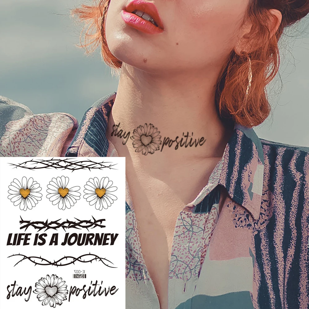 Stay Positive Tattoos