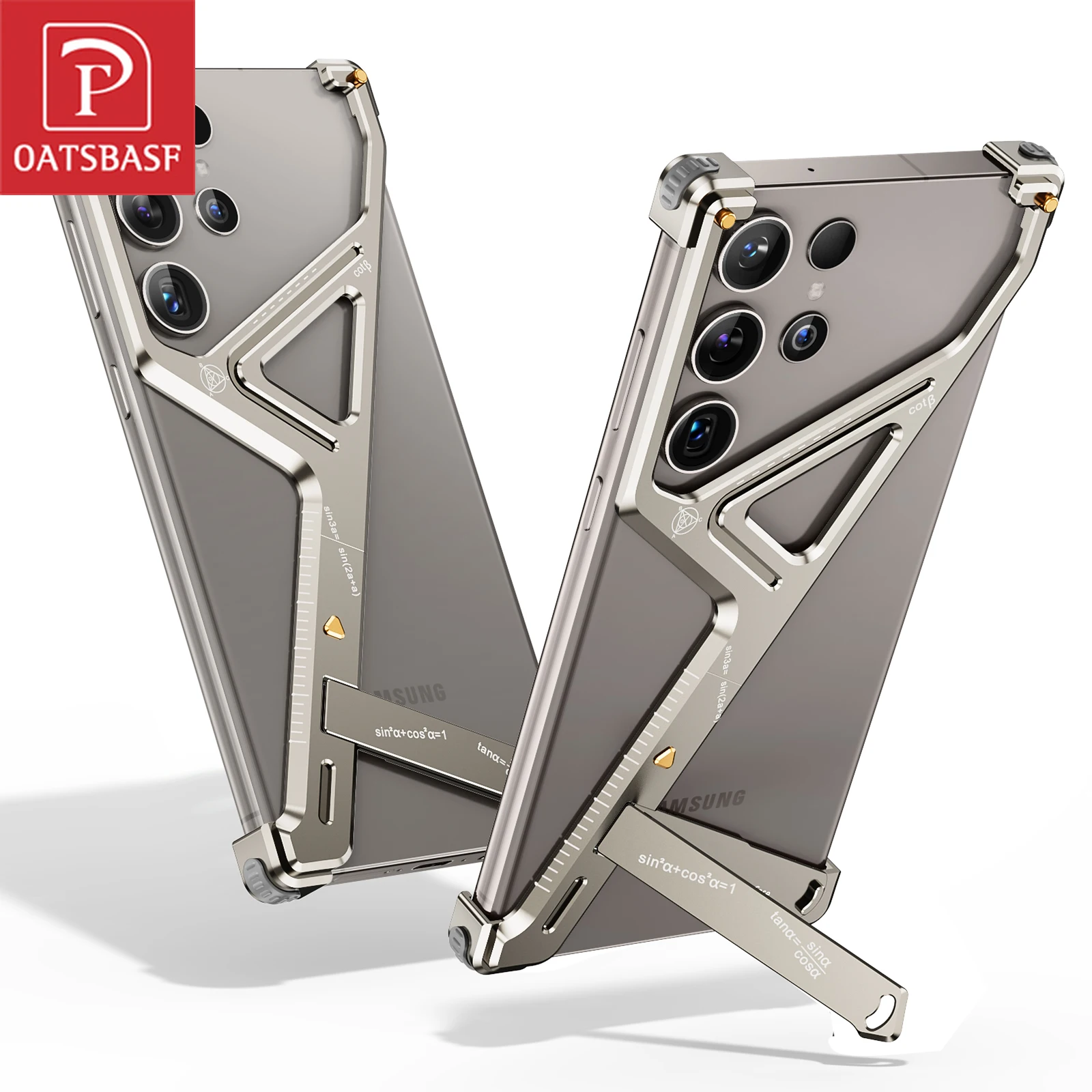 Oatsbasf-Metal-Phone-Case-for-Samsung-Galaxy-S24-Ultra-Geometric-Phone ...