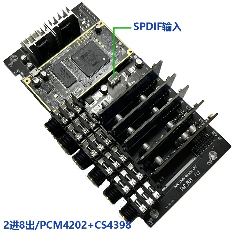 for Nvarcher ADSP-21489 DSP Development Moudle ADC PCM180 Input DAC ...