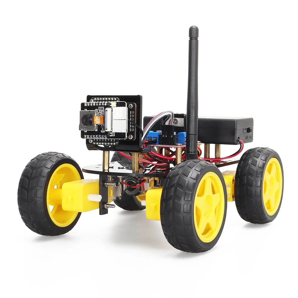 4WD-Smart-Robot-Car-ESP32-Camera-Wifi-Automation-Kit-For-Arduino ...