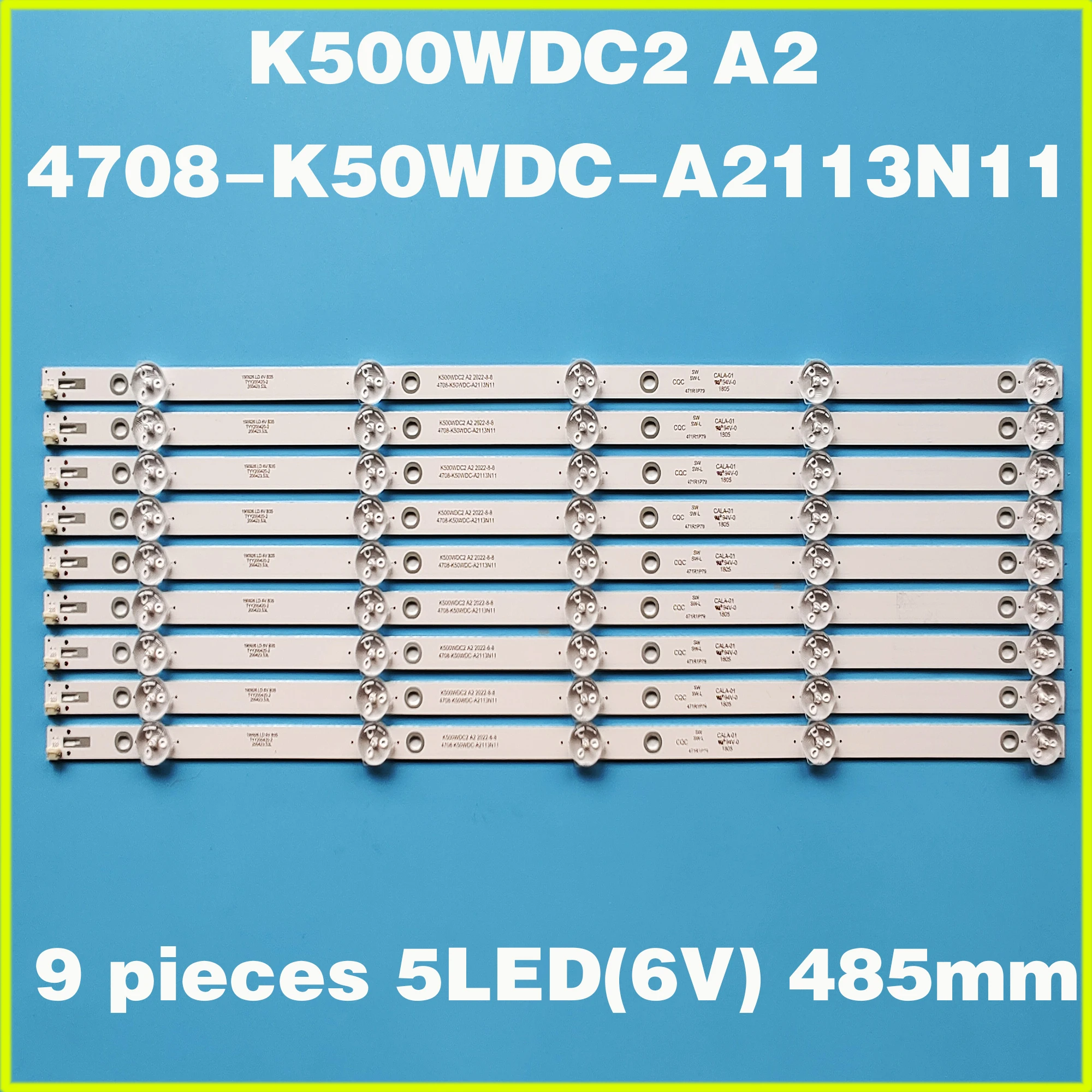 LED Backlight Strip for 50USK1810T2 50PUT6023 K500WDC2 A2 4708-K50WDC ...