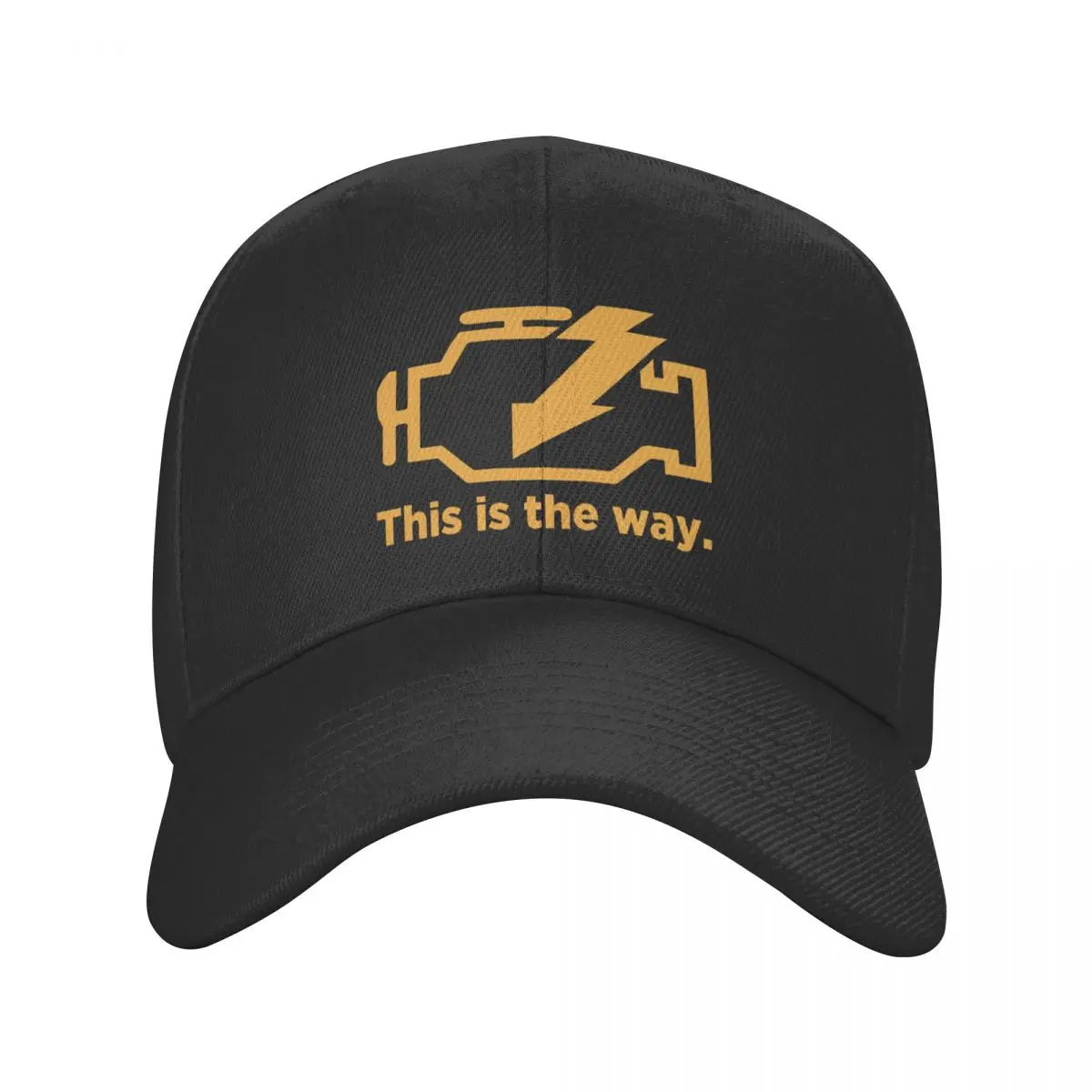 Classic-Unisex-Check-Engine-Baseball-Cap-Adult-Mechanic-Car-Driver ...