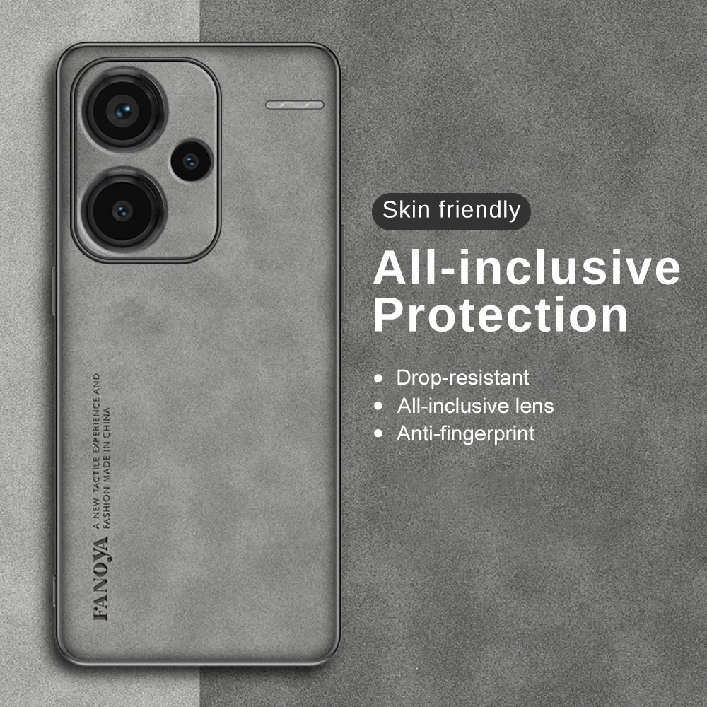 Redmy-Note-13-Pro-5G-Case-Protect-Lens-Sheepskin-Leather-Back-Cover-For ...