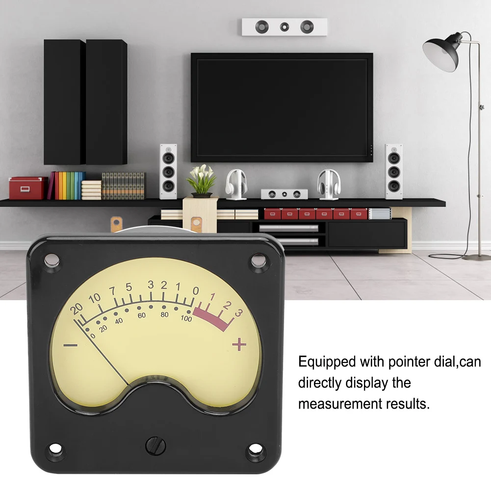 DB Meter Testing Equipment Portable TR-57-S0346 VU Meter Power ...