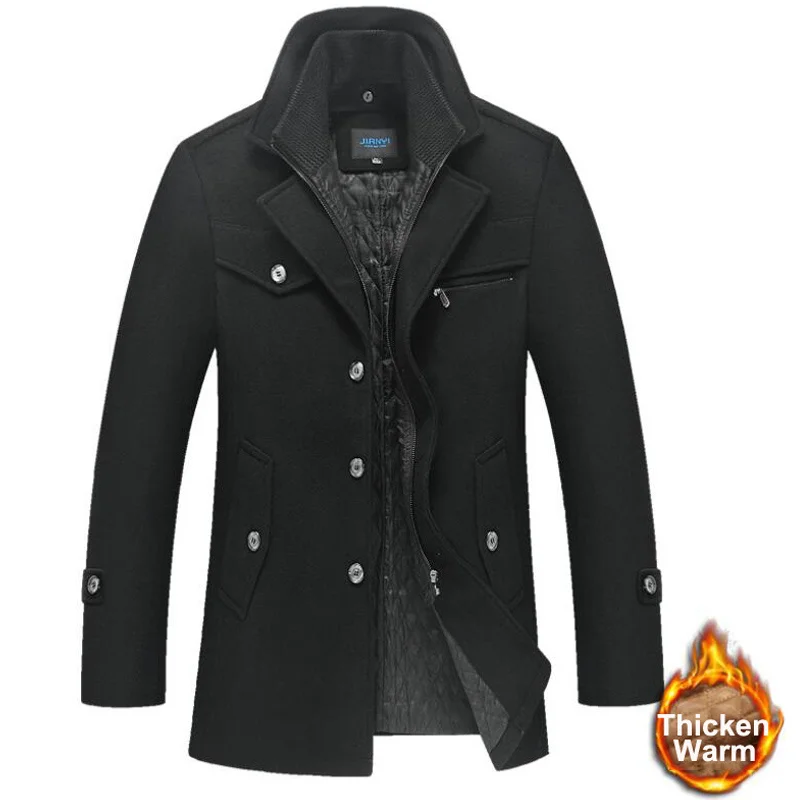 Winter-Wool-Jacket-Men-Casual-Thicken-Stand-Collar-Coats-Casaco ...