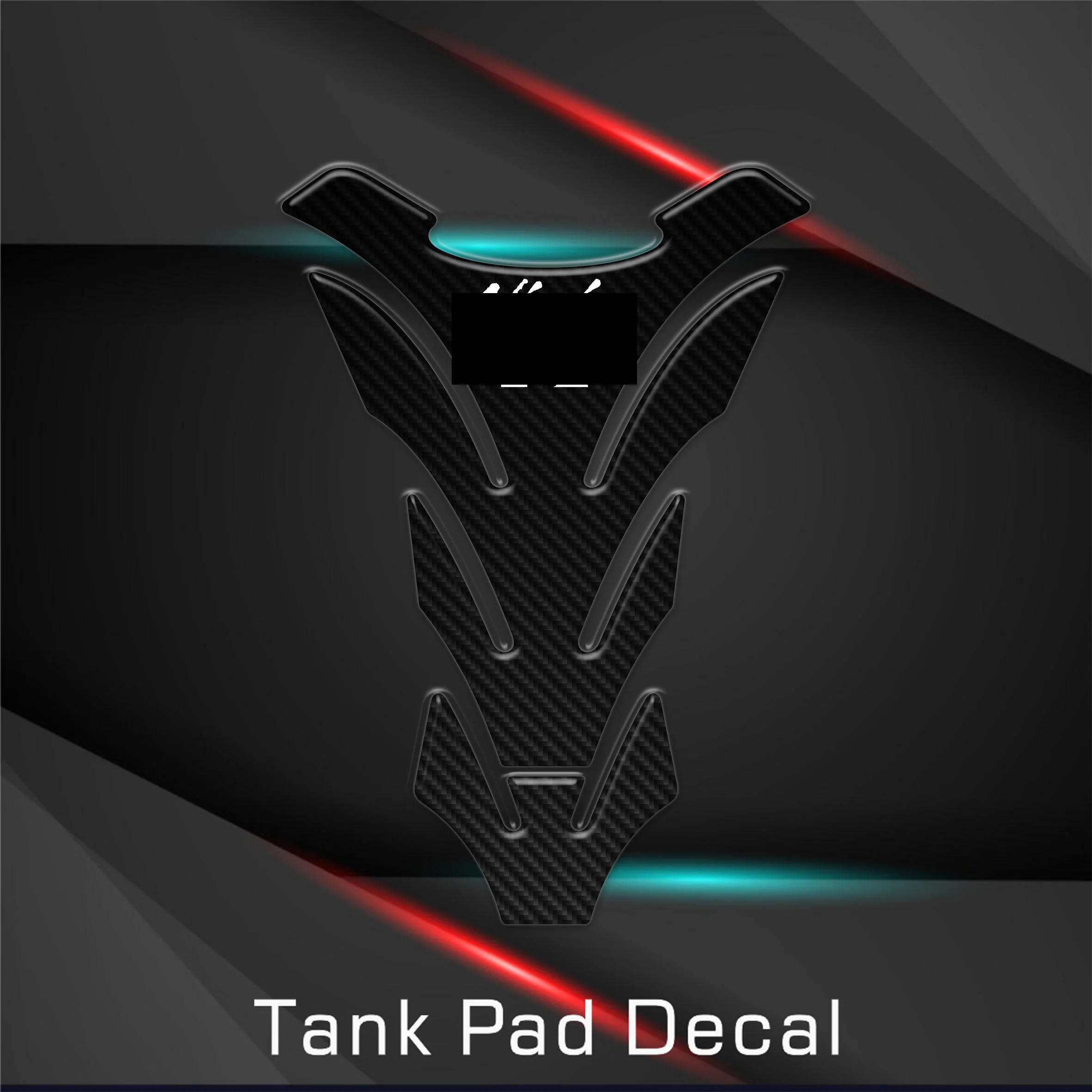 3D Sticker Decal Emblem Protection Tank Pad Cas Cap Fit NINJA 400 ...