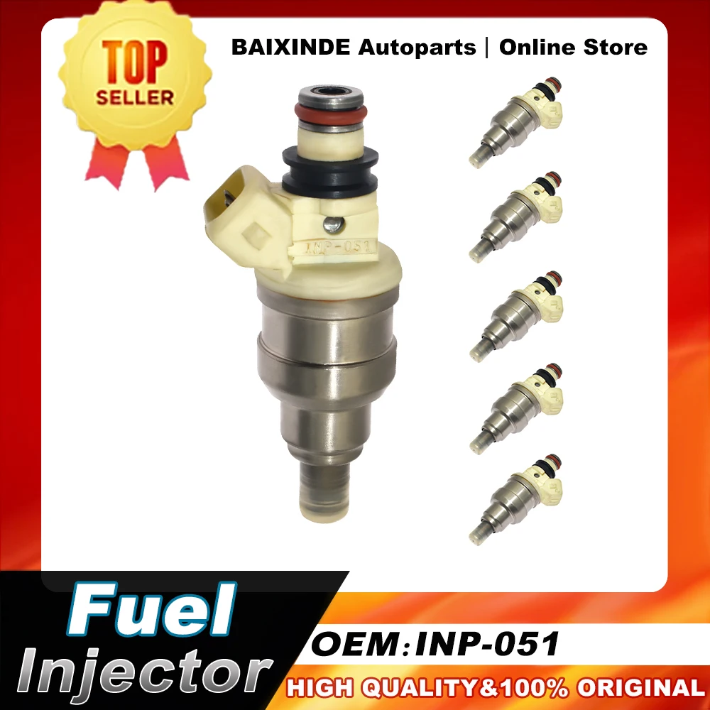 1-6PCS-OEM-INP-051-MD111421-B210H-INP051-Fuel-injectors-for-MITSUBISHI ...