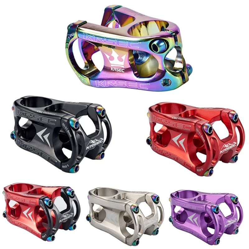 KRSEC MTB Stem Bicycle Power Mountain Bike Bridge Handlebar Pipe, Short ...