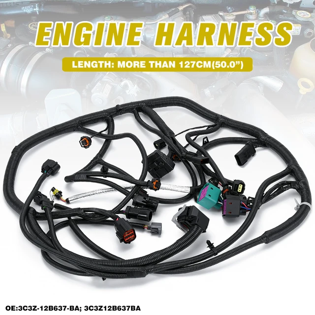 Engine Wiring Harness For 03-04 Ford 250 350 450 550, 51% OFF