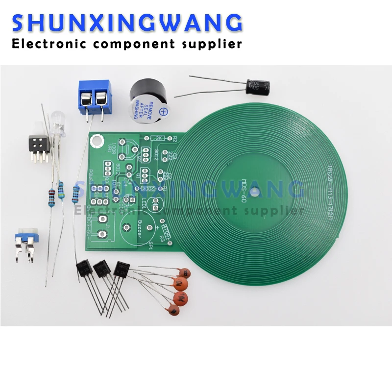 DIY-Kit-Metal-Detector-Kit-Electronic-Kit-DC-3V-5V-60mm-Non-contact ...