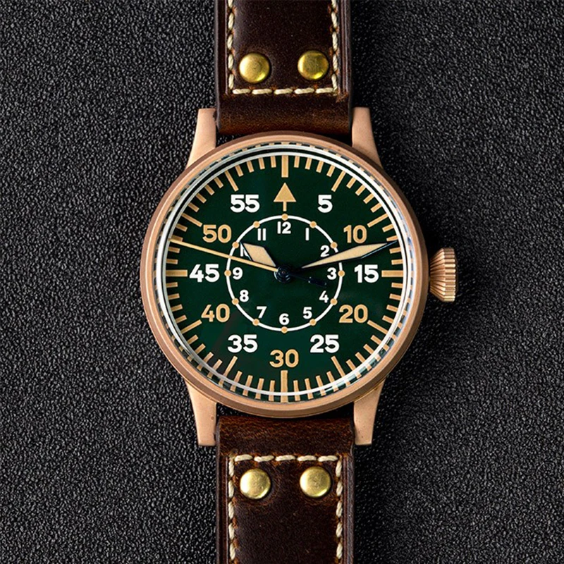 Hruodland-2023-New-Solid-Bronze-Pilot-Men-Watches-PT5000-SW200-Sapphire ...